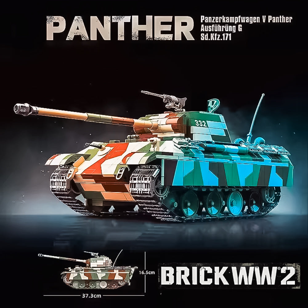 BRICK PANTHER TANK – Brick Arsenal